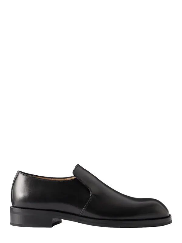 LEMAIRE Leather Loafers - Black