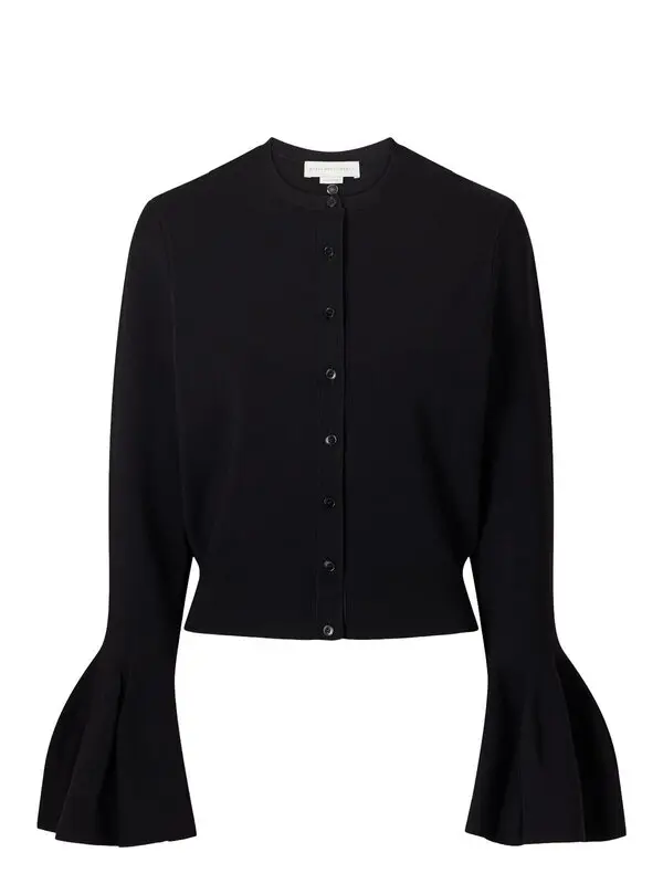 Stella McCartney Crepe Cardigan - Black