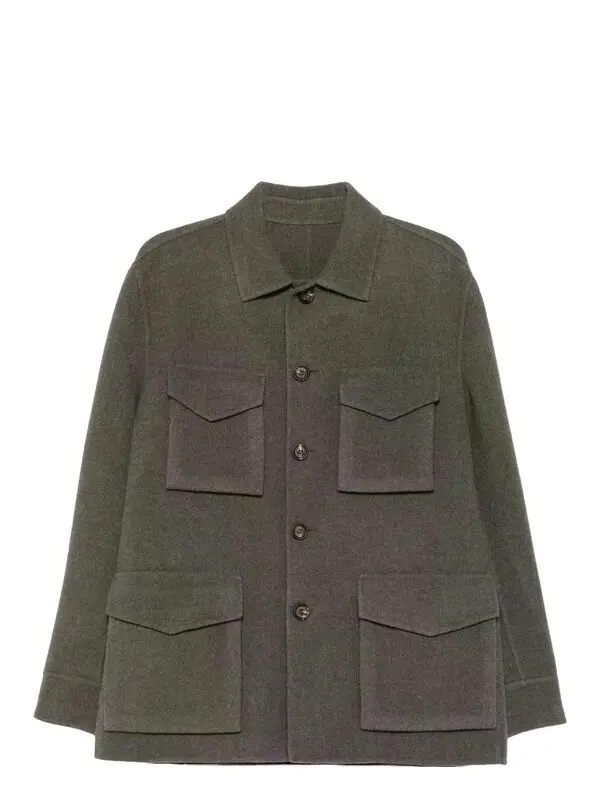 Eleventy Four-pocket Wool Jacket - Grey