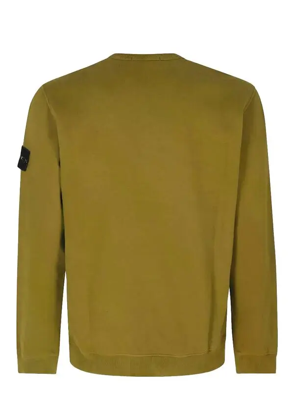Stone Island Logo-patch Sweater - Green