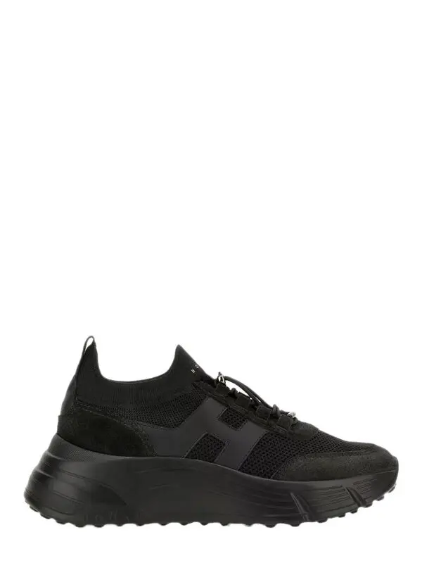 Hogan Hi-fi Lace-up Sneakers - Black