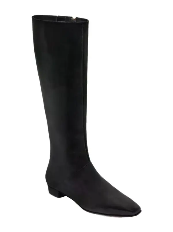 Bernardo Ramona Square-toe Boots - Black