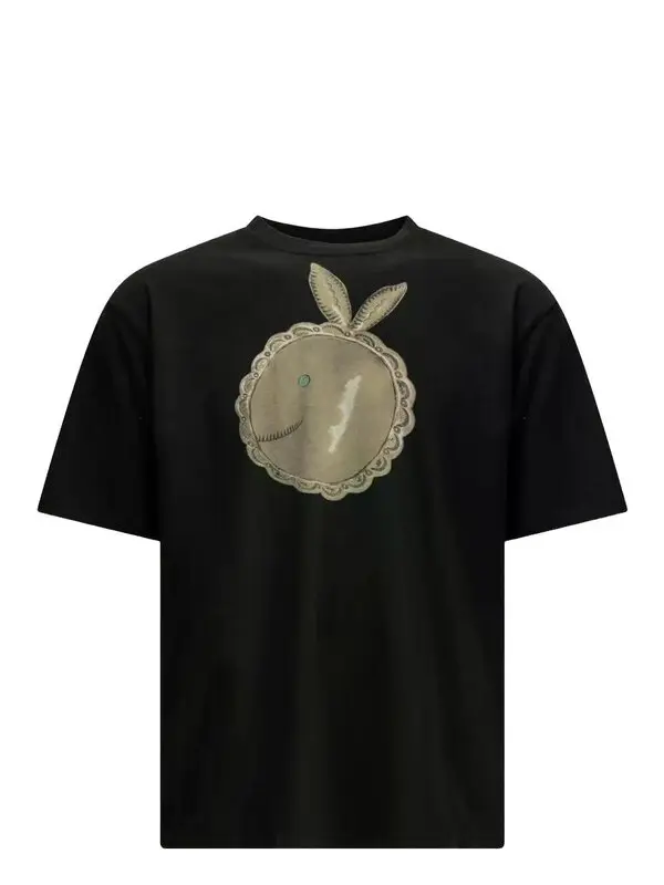 Kapital Graphic-print T-shirt - Black