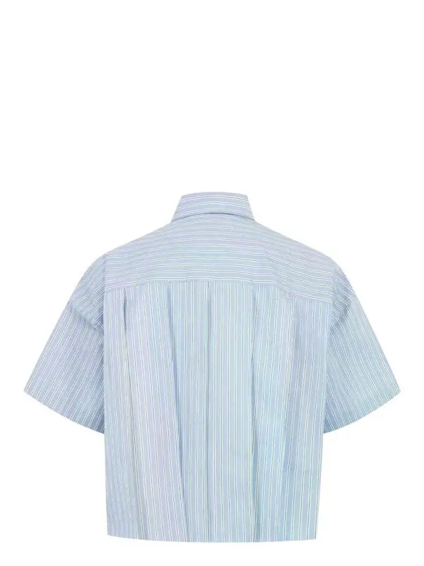 Sacai Striped Shirt - Blue