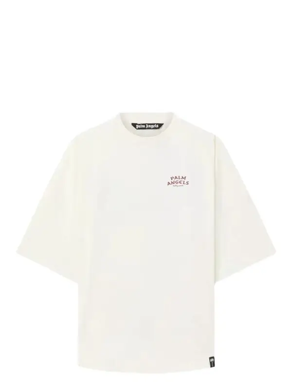 Palm Angels Logo-print T-shirt - White