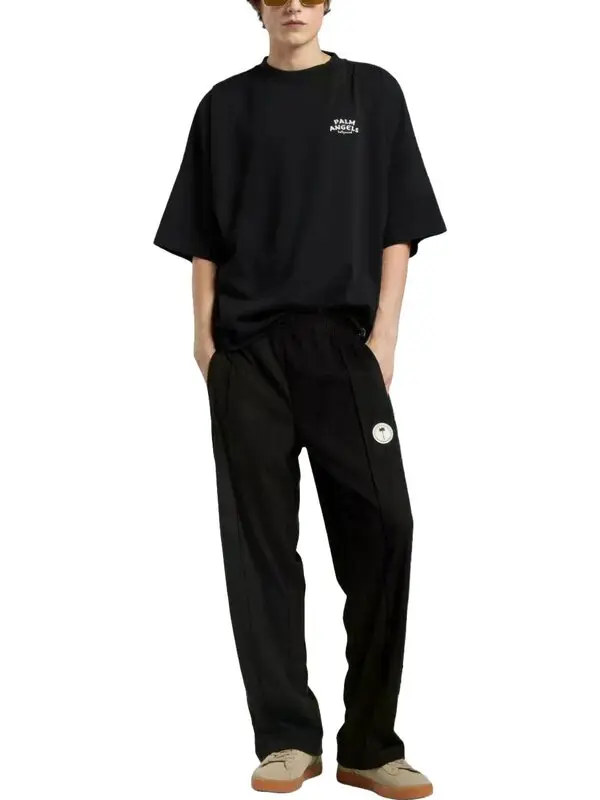 Palm Angels Drift Back Over T-shirt - Black