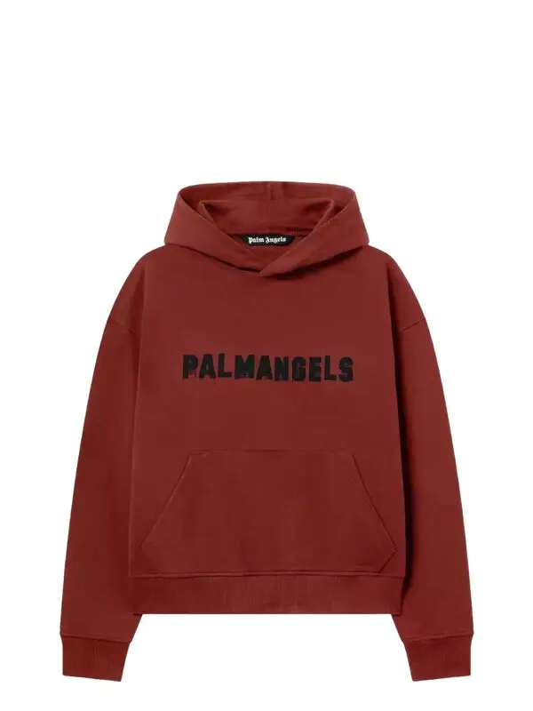 Palm Angels Palm Hills Regular Hoodie - Red
