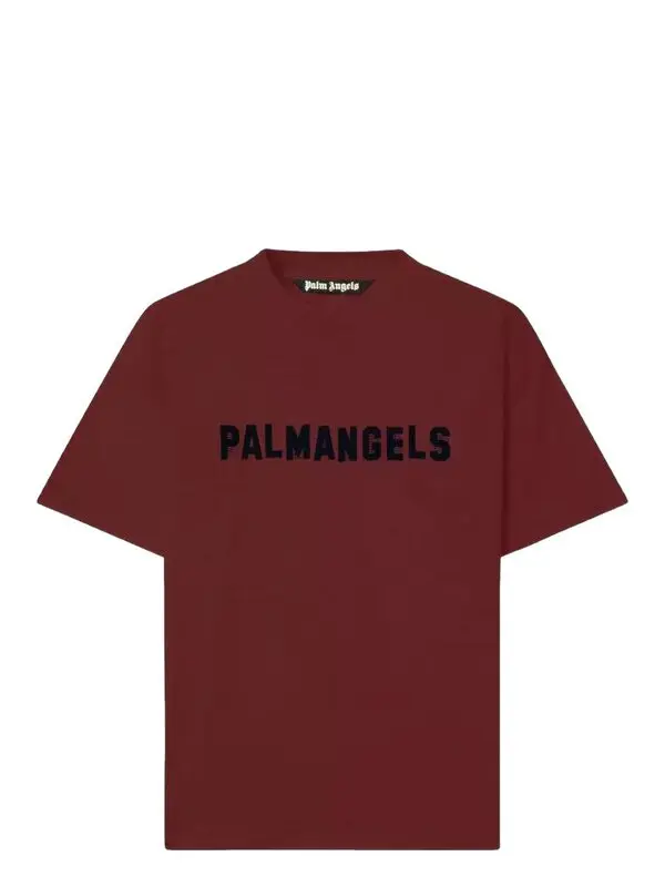 Palm Angels Logo-print T-shirt - Red