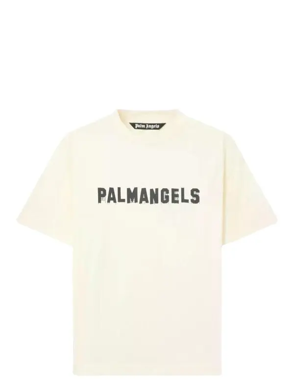 Palm Angels Palm Hills Regular T-shirt - Neutrals