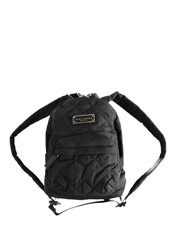 Marc Jacobs Quilted Mini Backpack - Black