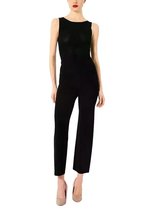 Wolford Seamless Micro-mesh Tank Top - Black