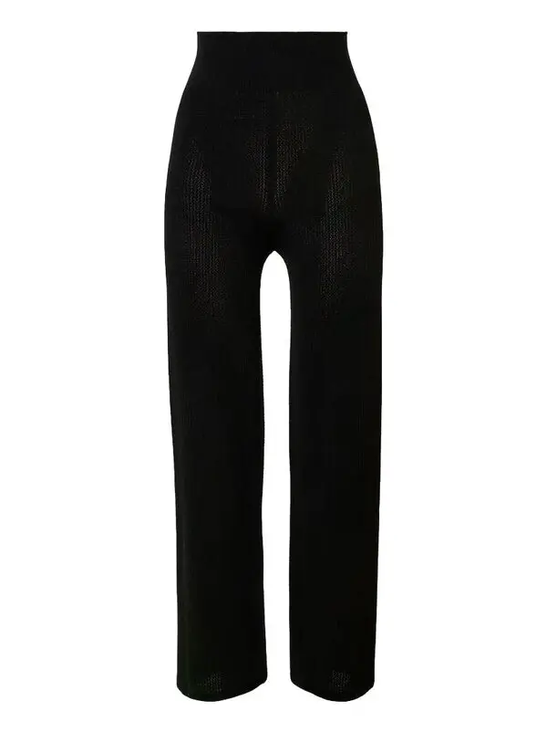 Wolford Seamless Micro-mesh Trousers - Black
