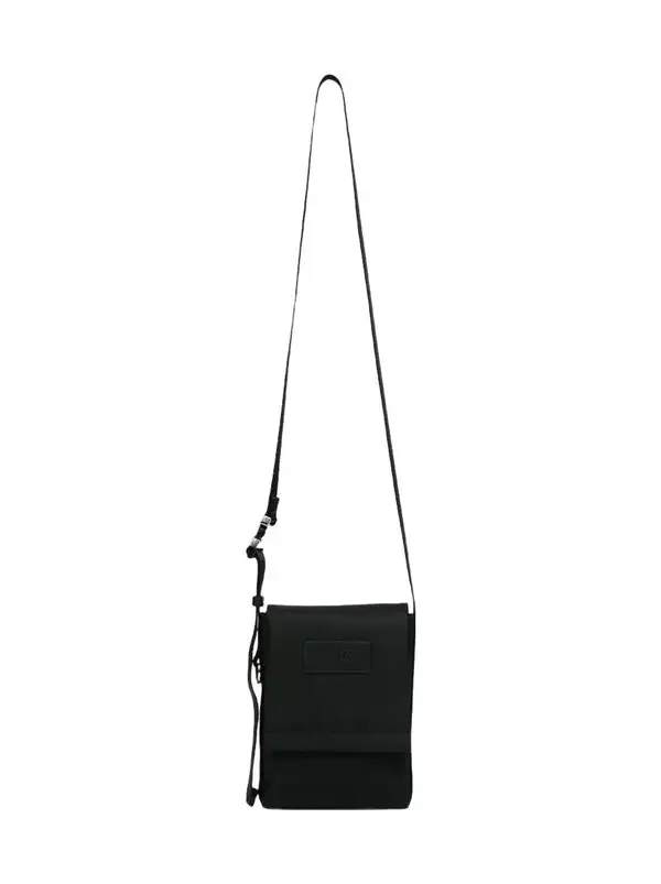 MAISON MARGIELA Tracollina Numeric Logo-patch Shoulder Bag - Black