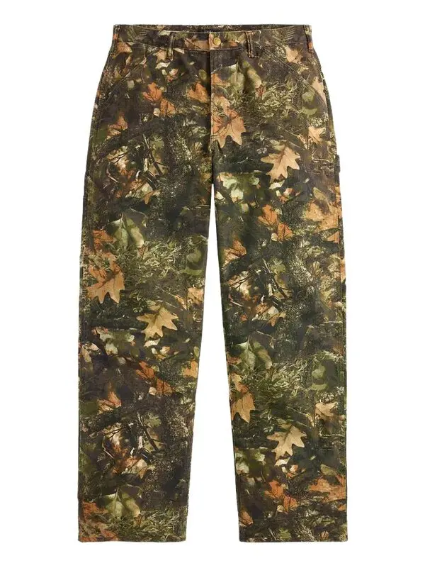 Polo Ralph Lauren Polo Dungaree Fit Forest-print Trousers - Green