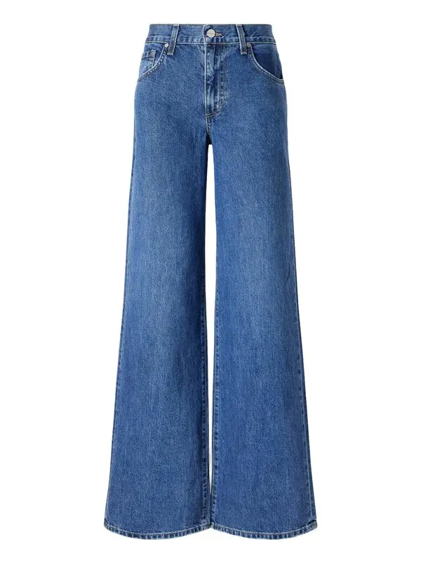 TWP Straight High-waist Straight-leg Jeans - Blue
