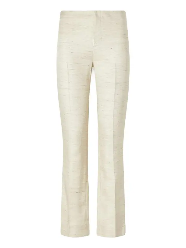 LIBEROWE Lilian Twill Straight-leg Pants - Sand