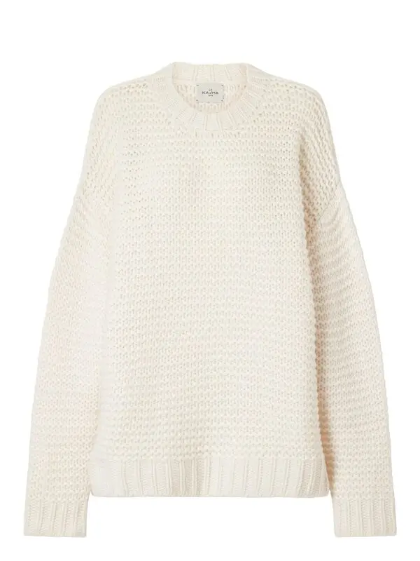 Le Kasha Maliojia Cashmere Sweater - White