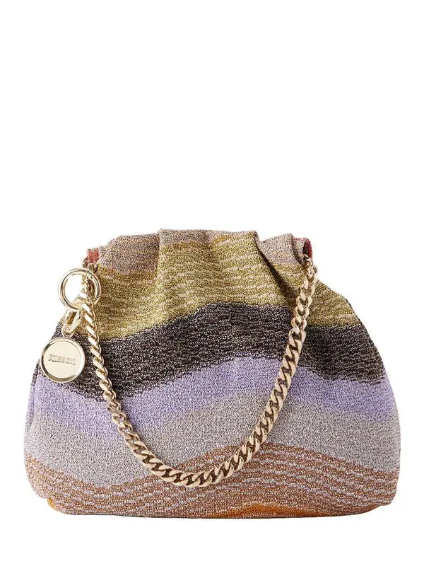 Missoni Raschel Striped Shoulder Bag - Multi