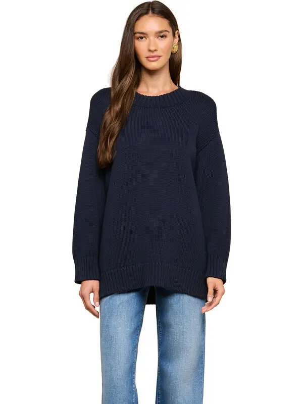 L'Agence Loden Pullover - Midnight