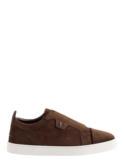 CHRISTIAN LOUBOUTIN St Louis Suede Trainers - Cosme