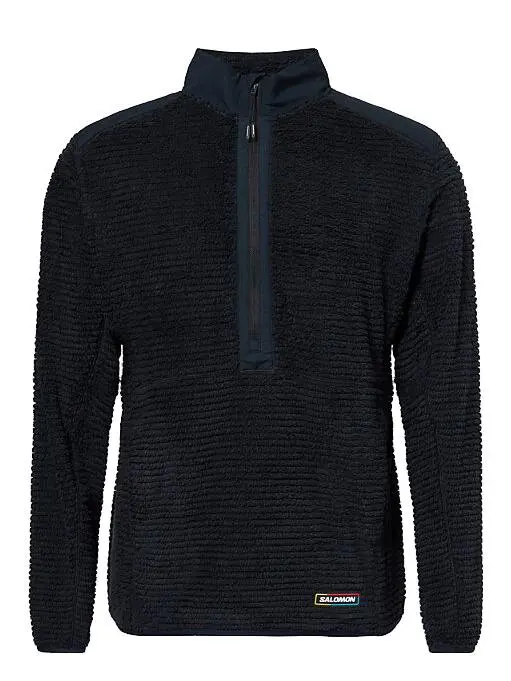 SALOMON Thernova Half-zip Fleece Jacket - Deep Black