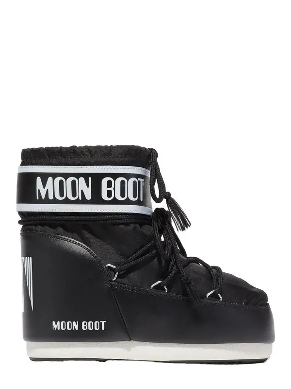 Moon Boot Icon Low Nylon Boots - Black