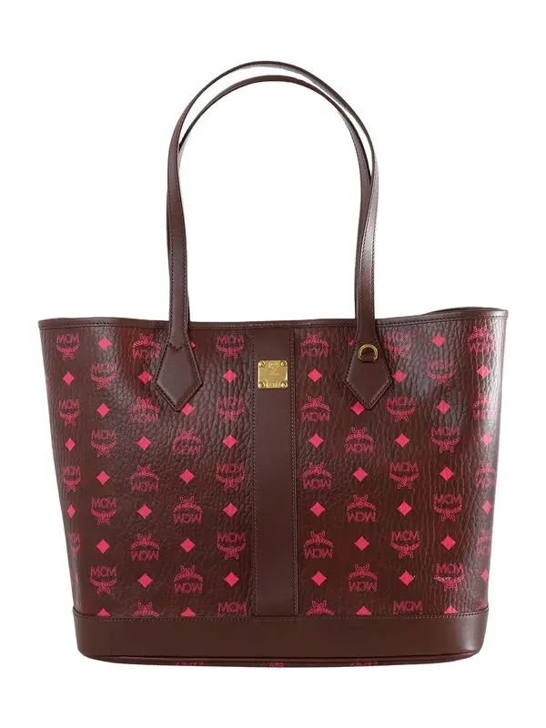 Mcm Liz Vi Shopper Medium Bag 'cinnamon - Brown