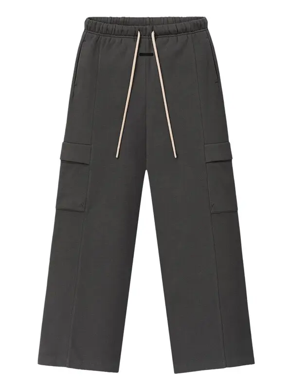 Fear Of God Fleece Cargo Relaxed Sweatpant 'iron - Grey