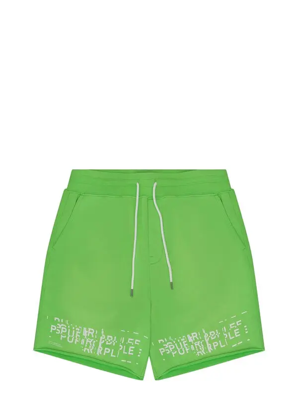 PURPLE BRAND French Terry Sweatshort - Green