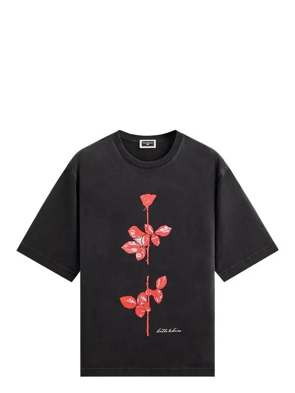 Kith Records For Depeche Mode Violator Vintage Alex Tee - Black
