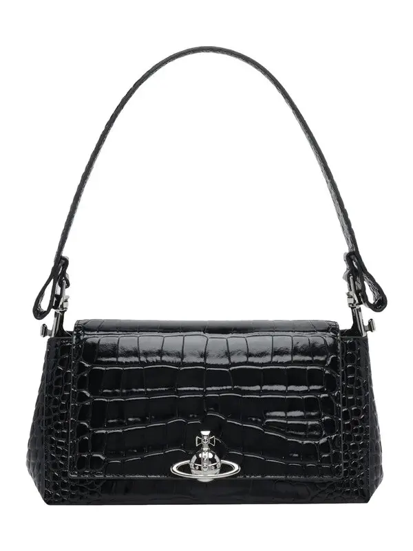 VIVIENNE WESTWOOD Hazel Medium Handbag - Black