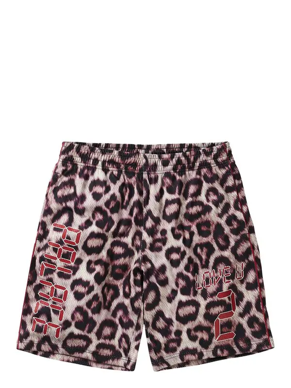 PALACE Luv U Short Leopard - Yellow