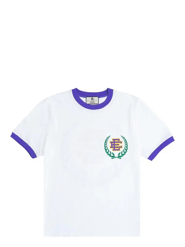 ERIC EMANUEL Ee Ringer T-shirt - Purple