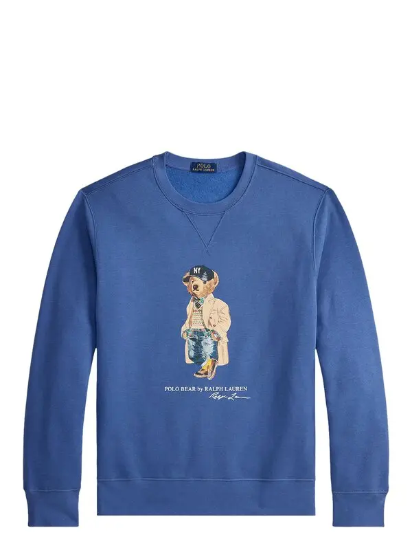 Polo Ralph Lauren Sweater 'bastille Hrtg Br - Blue