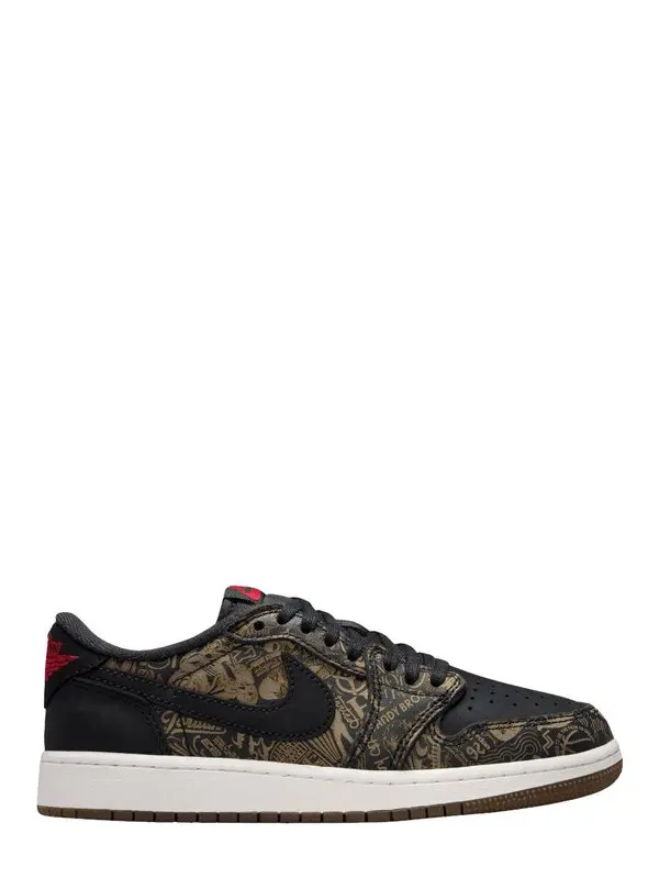 JORDAN 1 Low Og Gs 'laser - Black