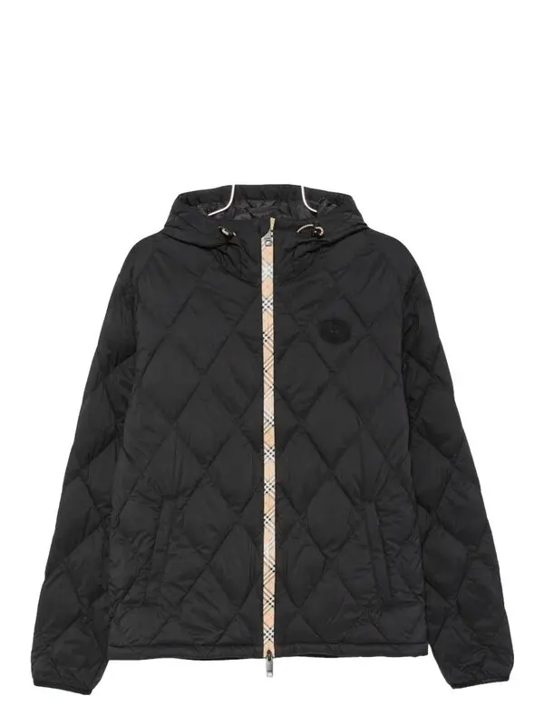 Burberry Hescott Nylon Blouson Jacket - Black