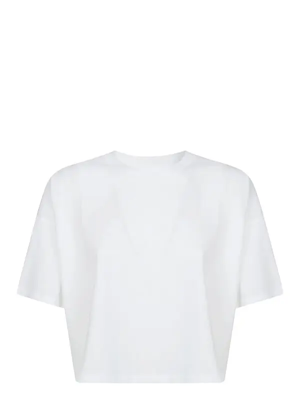 DONDUP Boxy Fit T-shirt - Bianco