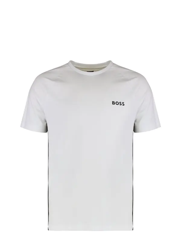 BOSS Slim Fit Performance T-shirt - White