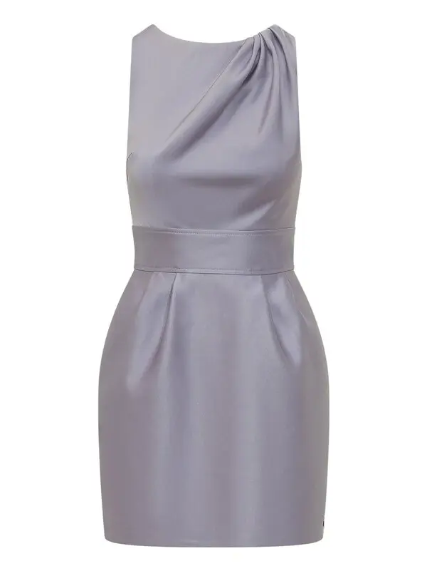 Elisabetta Franchi Chic Draped Mini Suit - Lilla