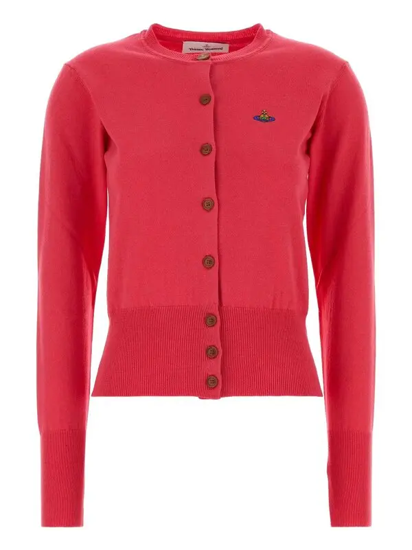 VIVIENNE WESTWOOD Bea Cardigan - Raspberry