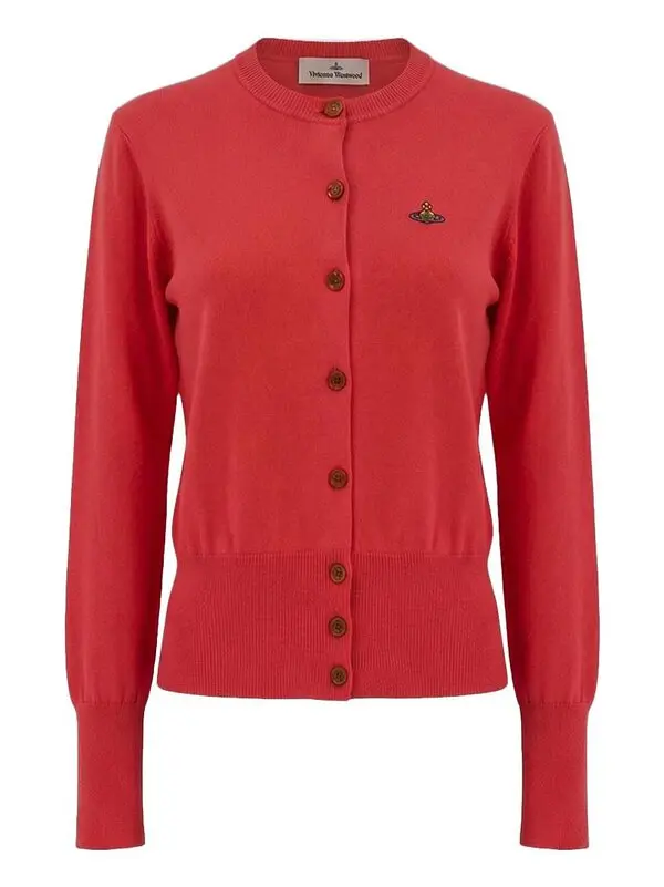 VIVIENNE WESTWOOD Bea Cardigan - Raspberry