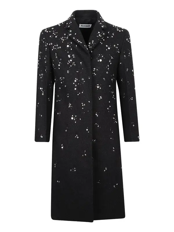 JIL SANDER No- Not Allowed. Classic Wool-lined Jacket - Magnet