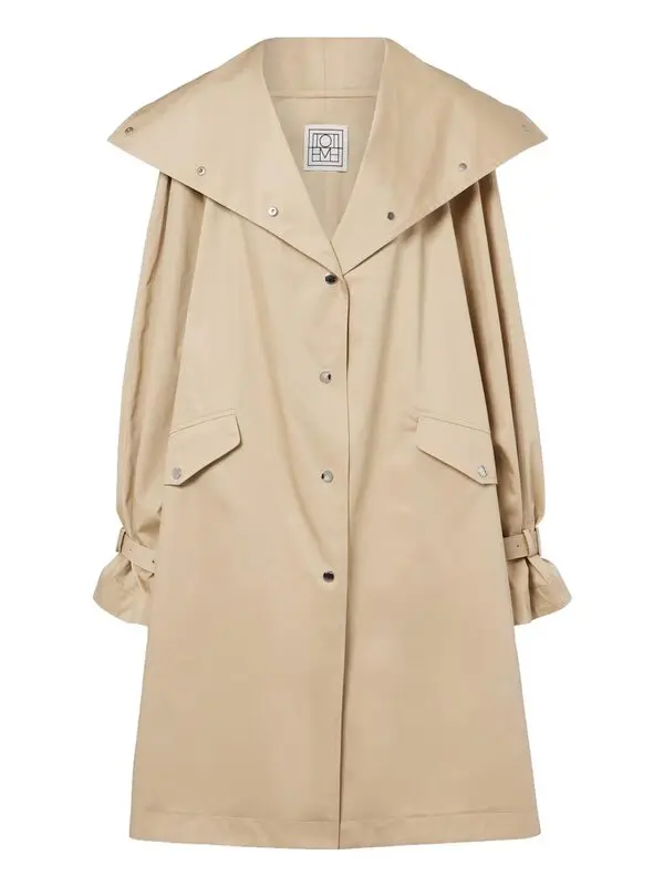 TOTEME Oversized Trench Coat - Beige