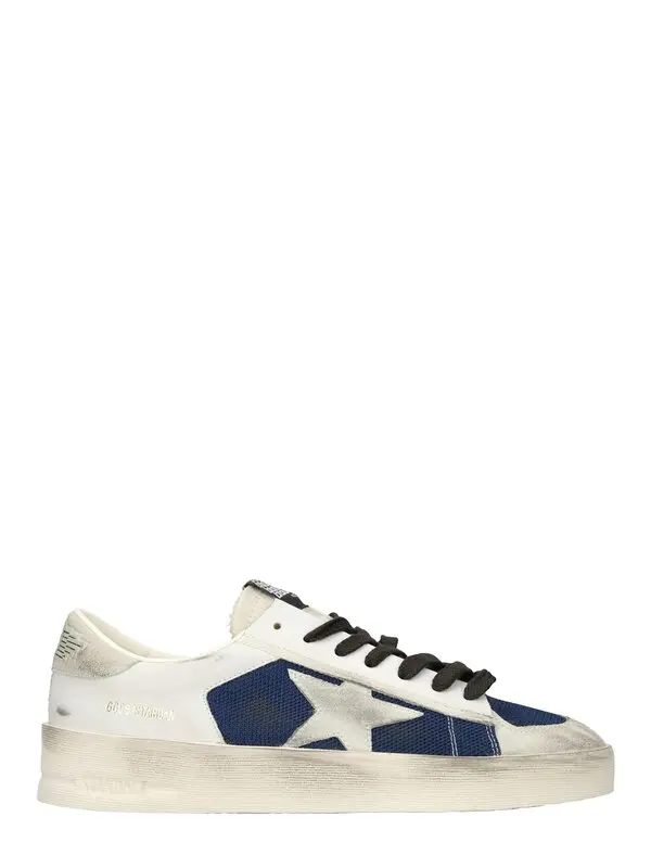 GOLDEN GOOSE Suede Stardan Sneakers - White