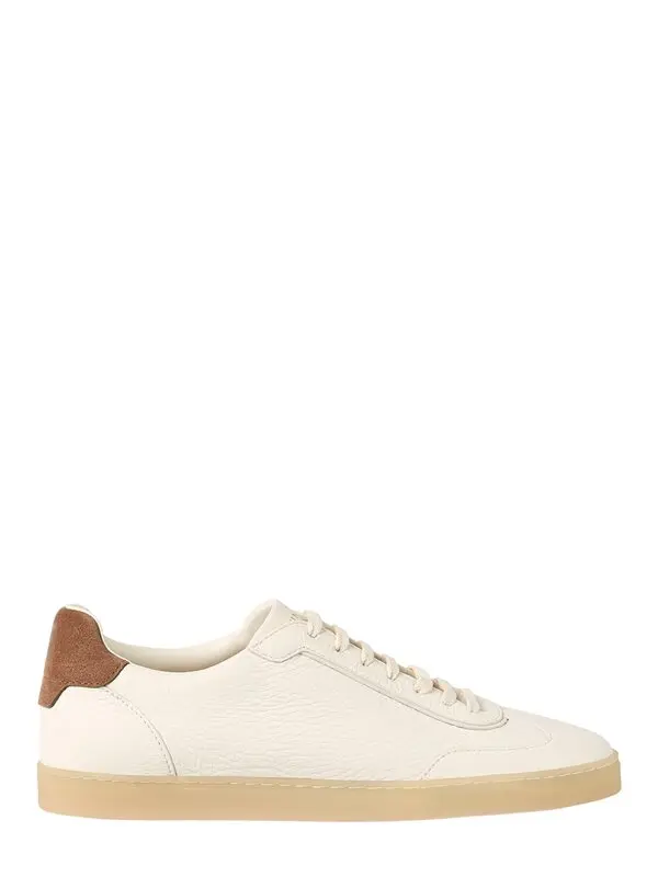 Brunello Cucinelli Leather Low-top Sneakers - Yellow
