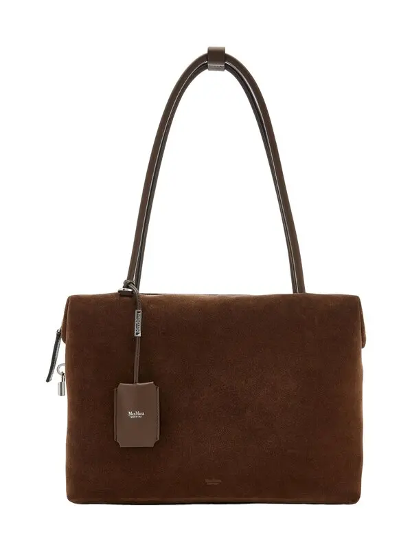 Max Mara Boston Leather Bag - Brown