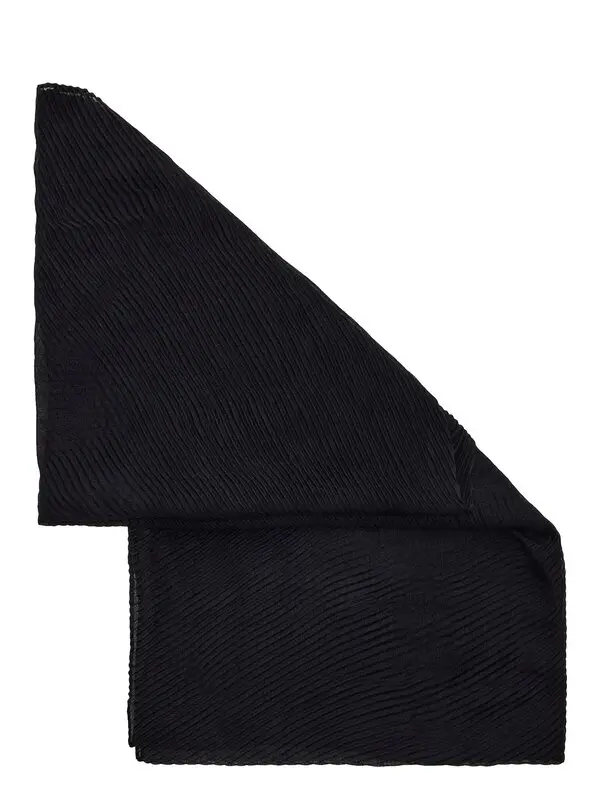 Max Mara Cashmere-silk Stole - Black
