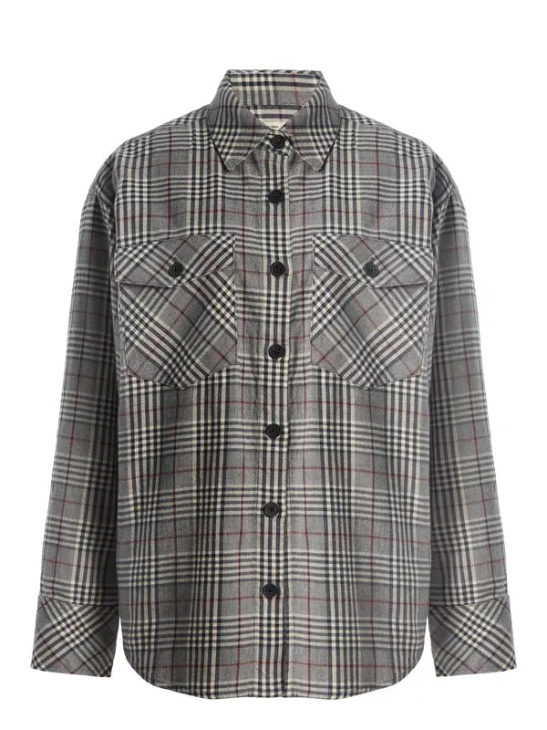 DL1961 X Olympia Of Greece Exclusive Addison Overshirt - Blue