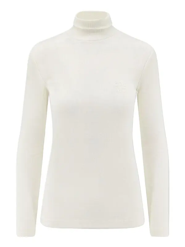 Max Mara Wool Turtleneck - Multicolor