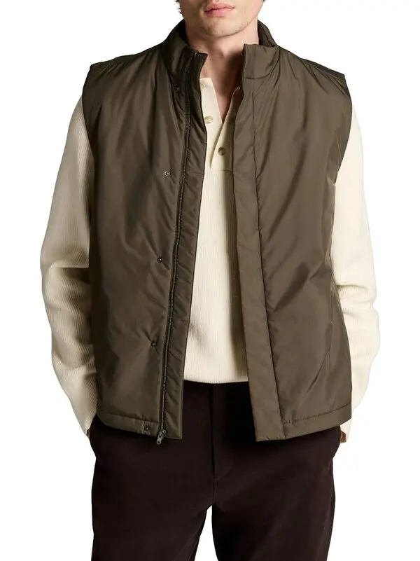 Vince Insulated Tech-fabric Vest - Capital